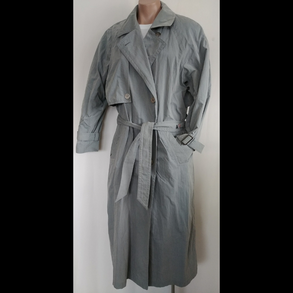 Misty Harbor Original Trench Coat Long Jacket W/Liner… - Gem